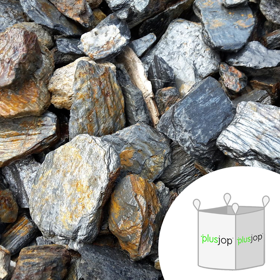 BigBag Slate Blue- Gray Metallic 30-60 | 1000KG kopen? | PlusJop.nl