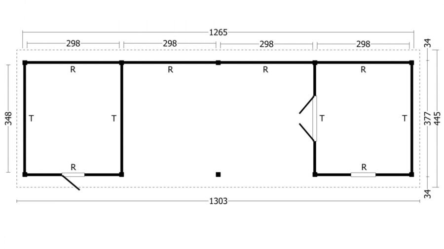 Overkapping zadeldak Hamar XL Type 12 kopen? | PlusJop.nl Overkapping zadeldak Hamar XL Type 12 kopen? | PlusJop.nl