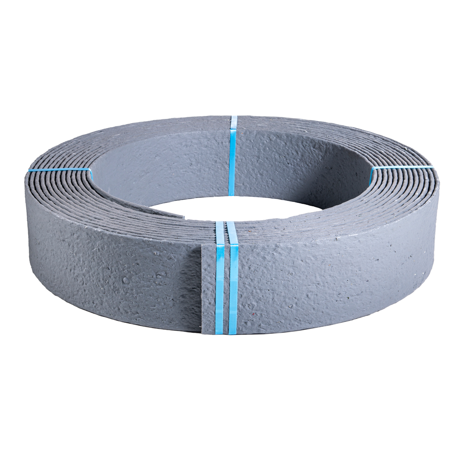 Borderrand | grijs | 14 cm | rol 25m - PlusJop