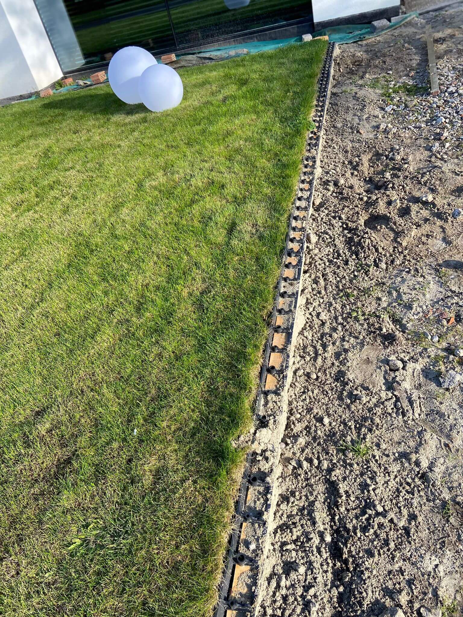+Garden Borderrand Kunststof Zwart 45 x 1000mm | PlusJop.nl